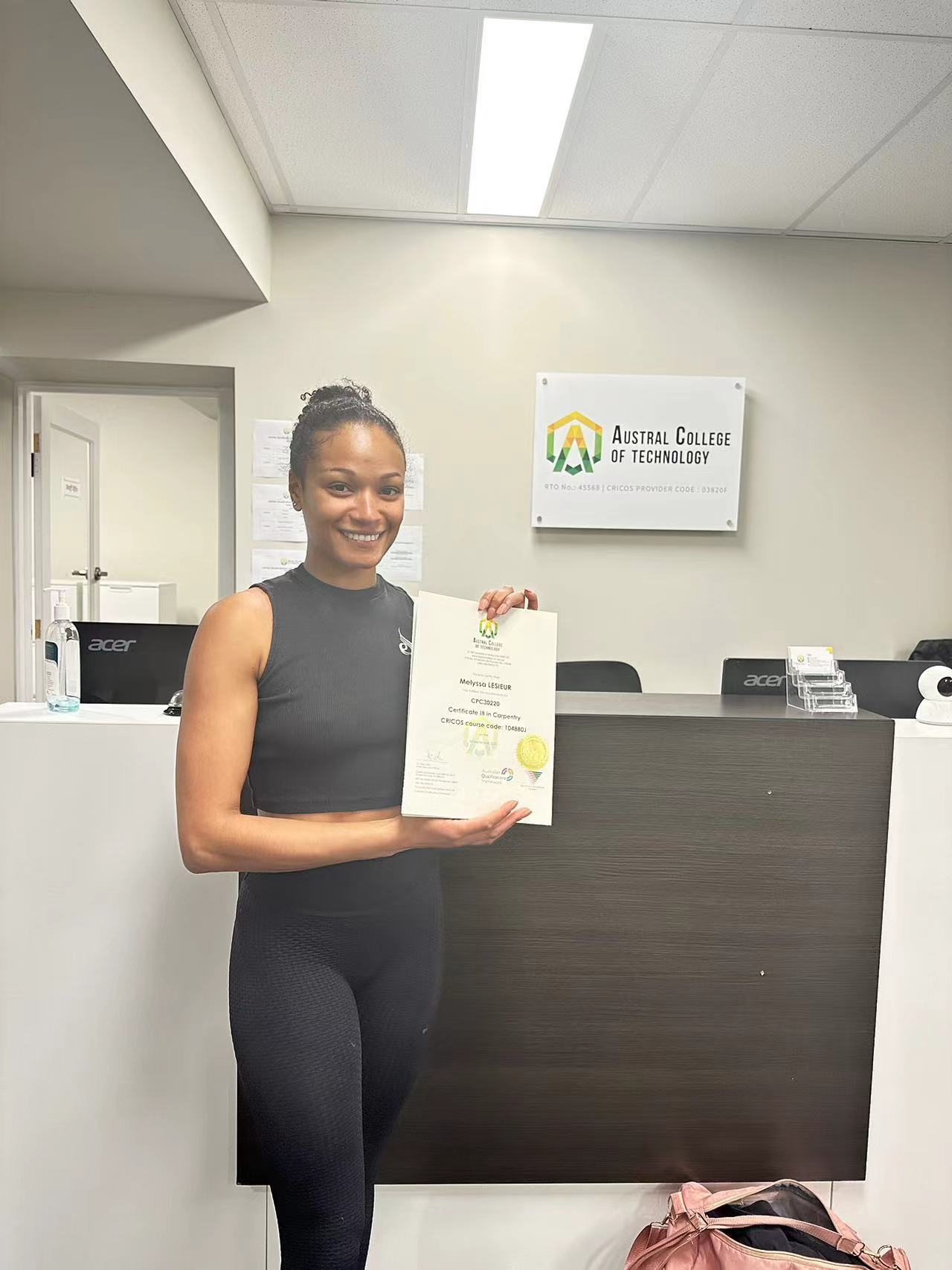 Melyssa - Austral College of Technology | TAFE courses, Melbourne Victoria