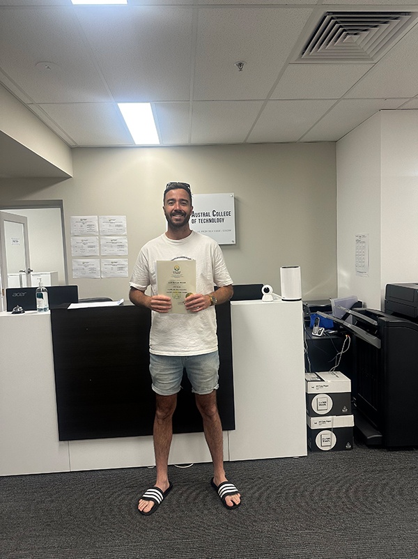 Jack - Austral College of Technology | TAFE courses, Melbourne Victoria